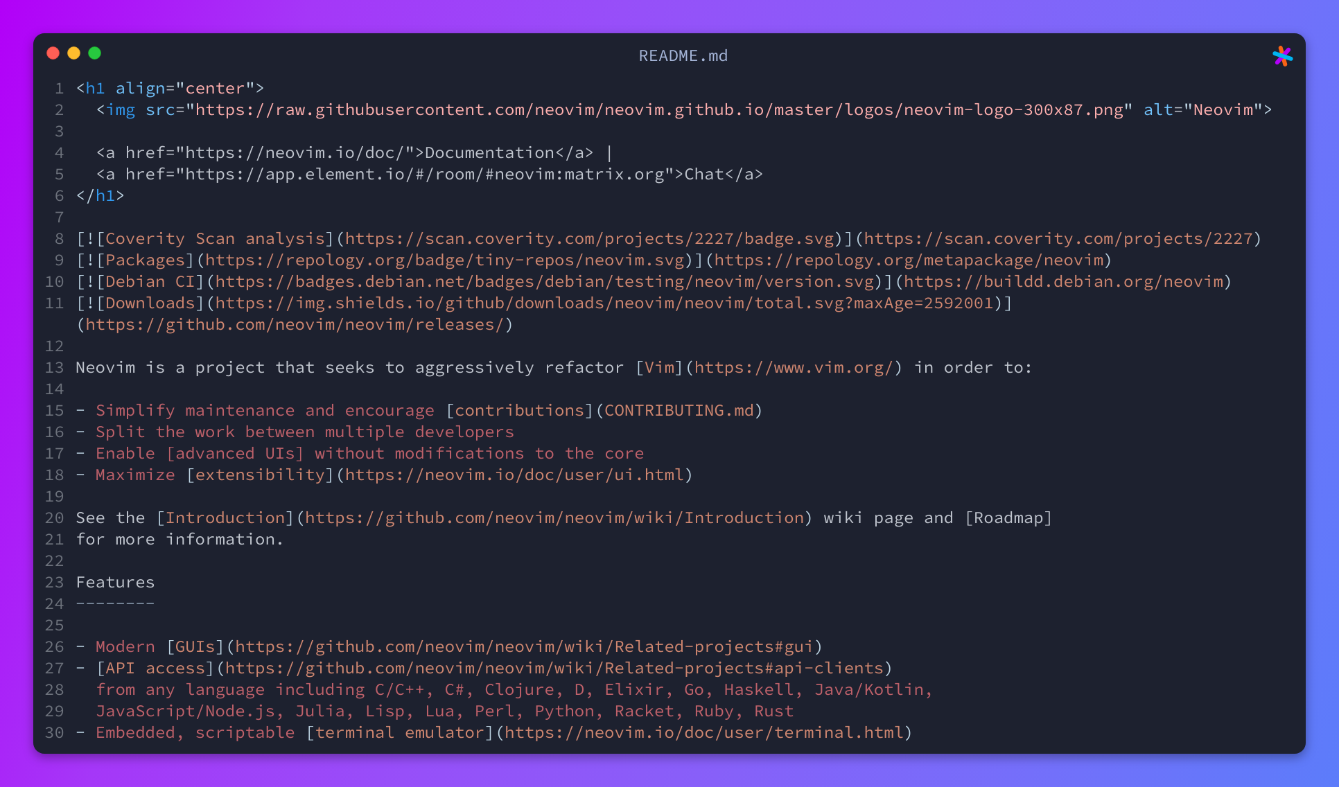 Readme Md Neovim Neovim Sourcegraph