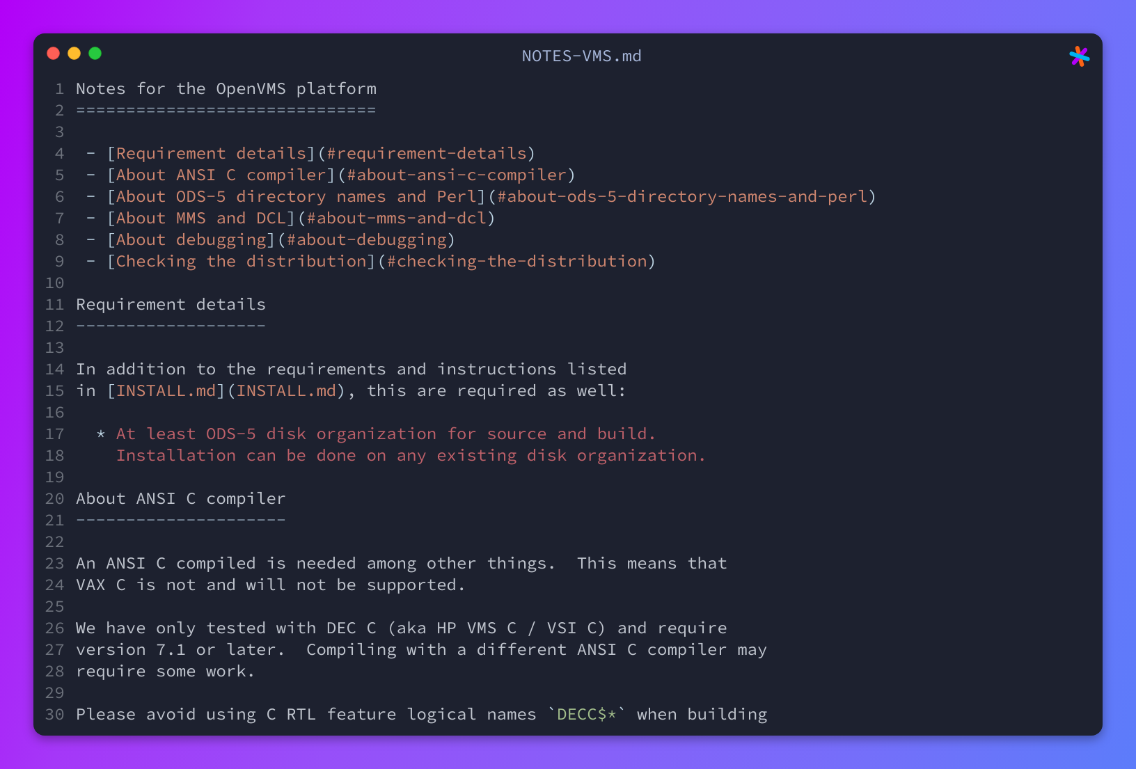 NOTES VMS Md Openssl Openssl Sourcegraph